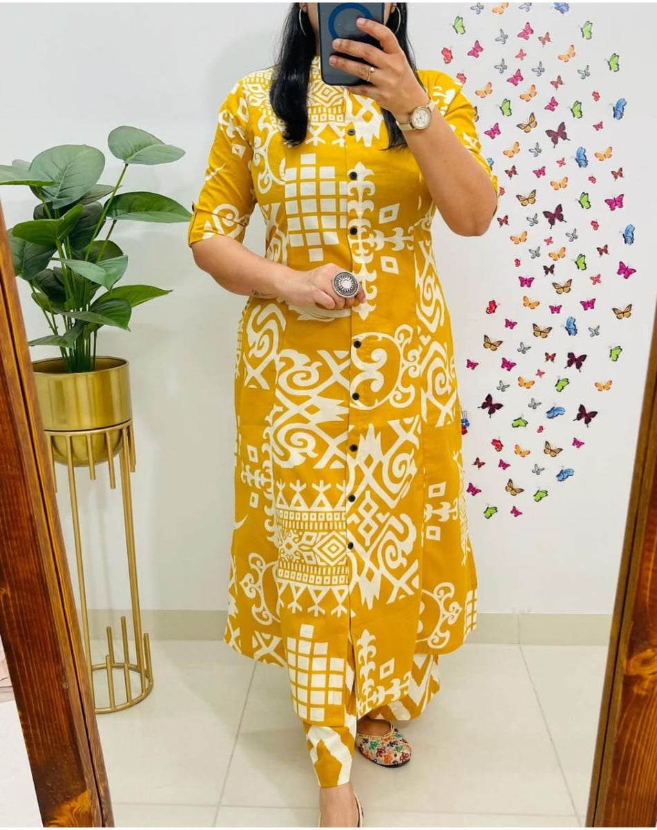 Special New Launch – Premium Cotton Suit Set – Ziya Fashions